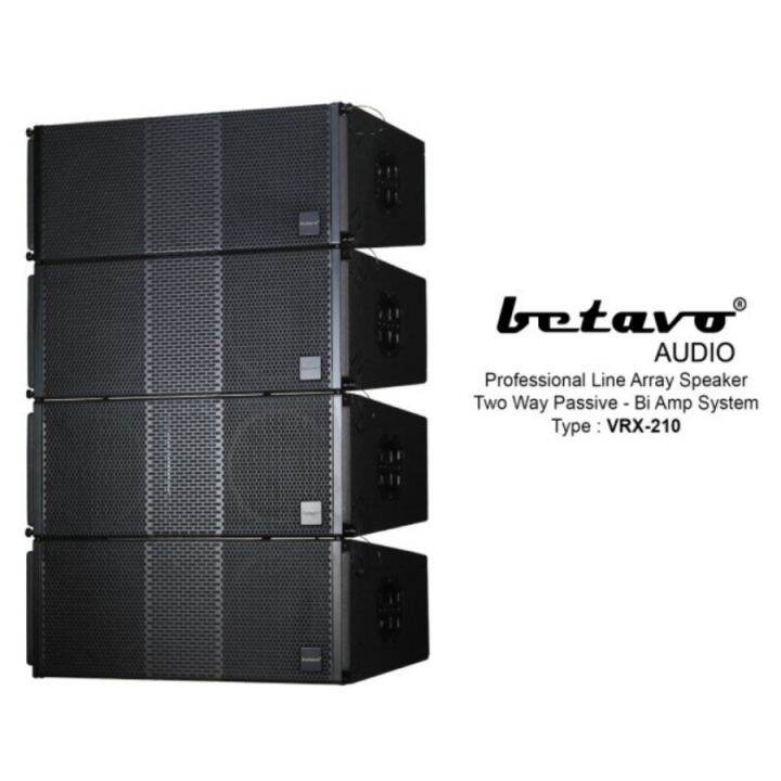 Speaker Pasif Line Array 10 Inch BETAVO VRX-210 / VRX210 Bi-Amp System ...