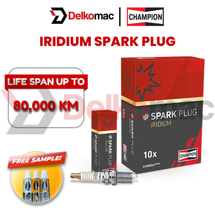 Champion Iridium Spark Plug (1 pcs) - NISSAN ALMERA GRAND LIVINA | Lazada
