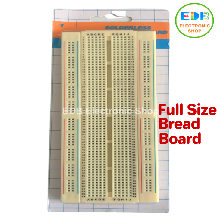 Breadboard Full Size 830 points Solderless Breadboard Heavy Duty ...