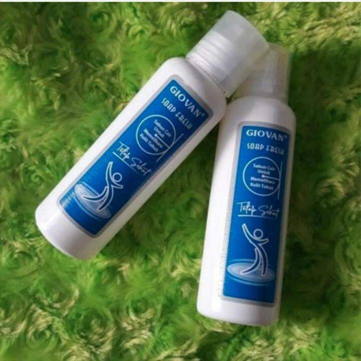 GIOVAN Soap Fresh Sabun Mandi Giovan Sabun Antiseptic 90mL | Lazada ...