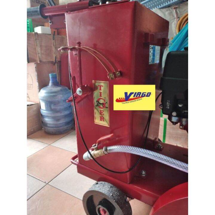 MESIN POTONG ASPAL CONCRETE CUTTER TIGER + MATA POTONG ASPAL 16" INCHI ...