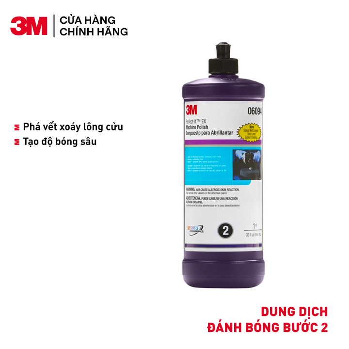 Dung dịch đánh bóng bước 2 3M - PN06094 Perfect-It(TM) EX Machine Polish | Lazada.vn