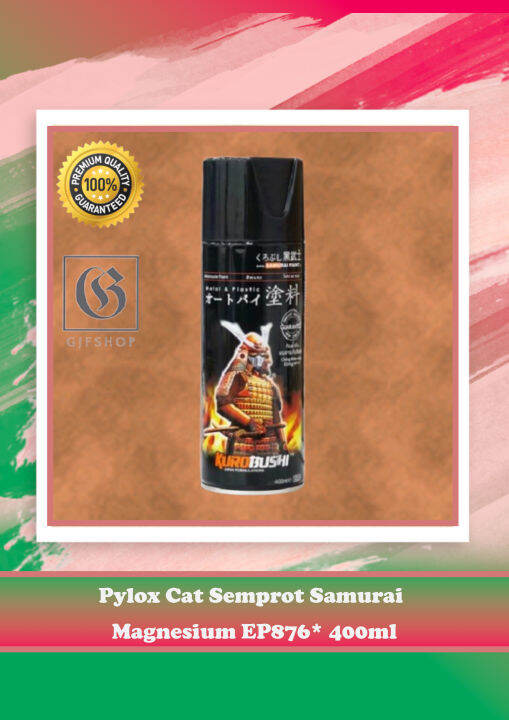 Pylox Cat Semprot Samurai Magnesium EP876 400ml | Lazada Indonesia