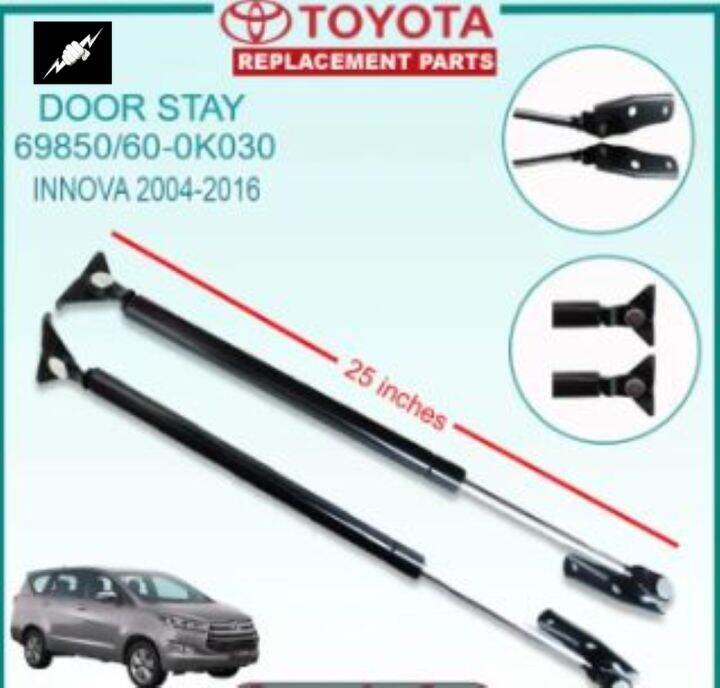 DOOR STAY SET TOYOTA INNOVA 2004-2016 68950/68960-0K030 (2 Pieces ...