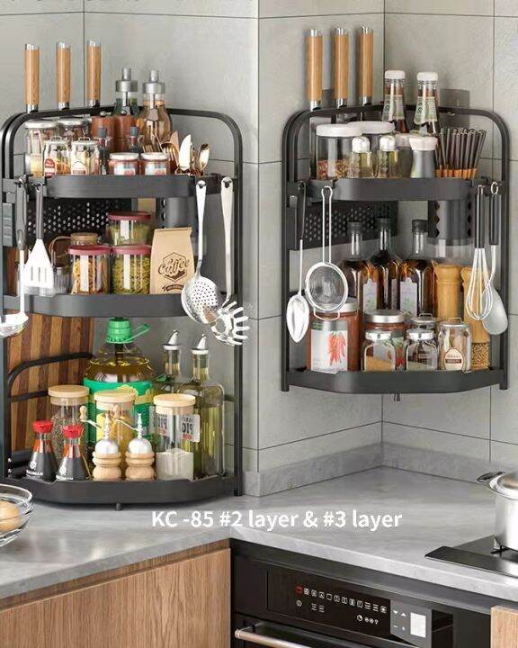 Kitchen Corner Organizer Kitchen Countertop Corner Organizer Shelf ...