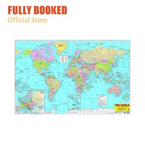 Dreamland Publications: World Map (Wall Chart) | Lazada PH
