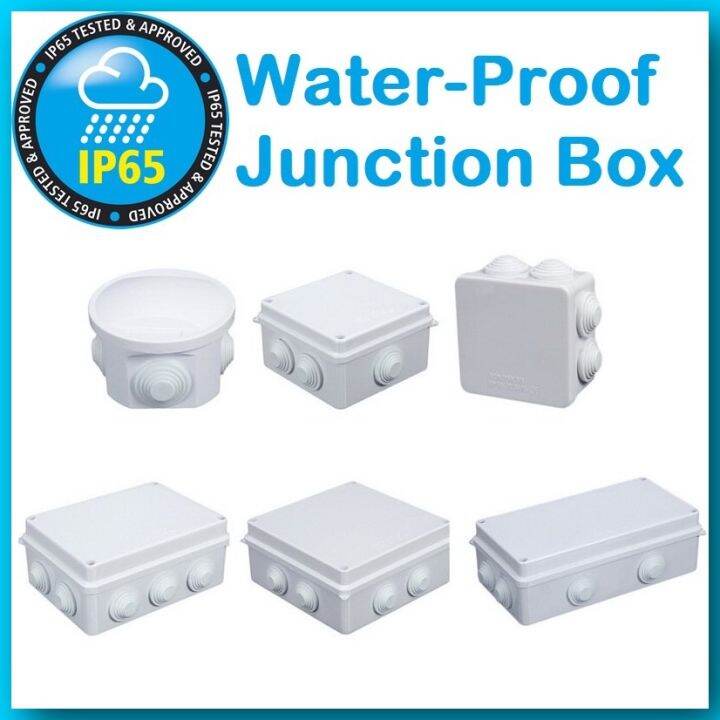 CCTV Outdoor Junction Box IP65 Weather Water Proof with Rubber Gasket and Screws High Quality ...