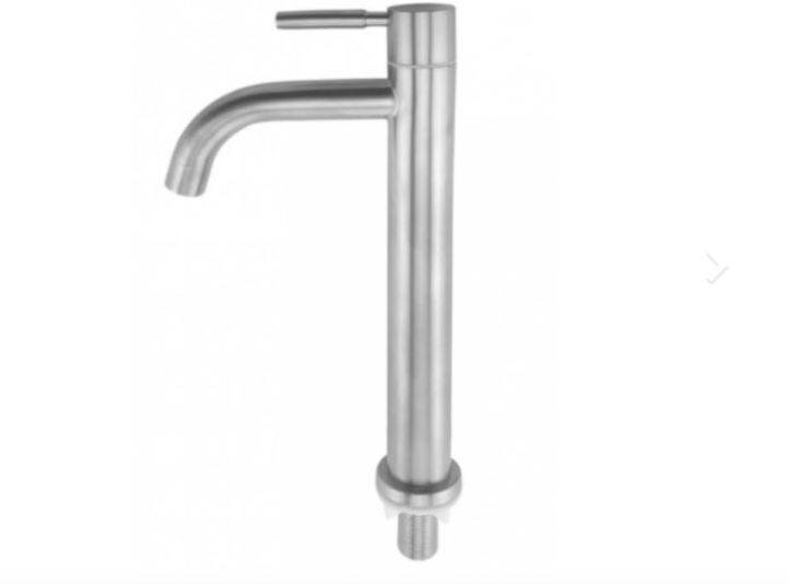 Basin Faucet tall cold line SHARK SP130 304 | Lazada PH