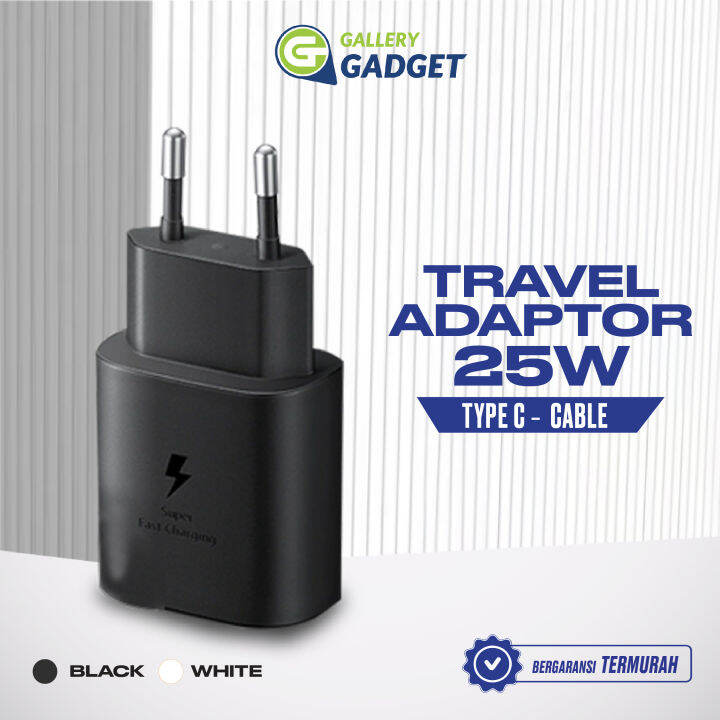 Samsung Travel Adapter Fast Charging 25W Usb Type C Original Kepala ...