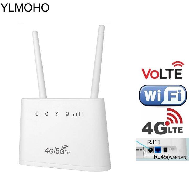 B311-V Unlock Wireless 300Mbp CPE LTE Modem RJ11 Voice Broadband 4G ...