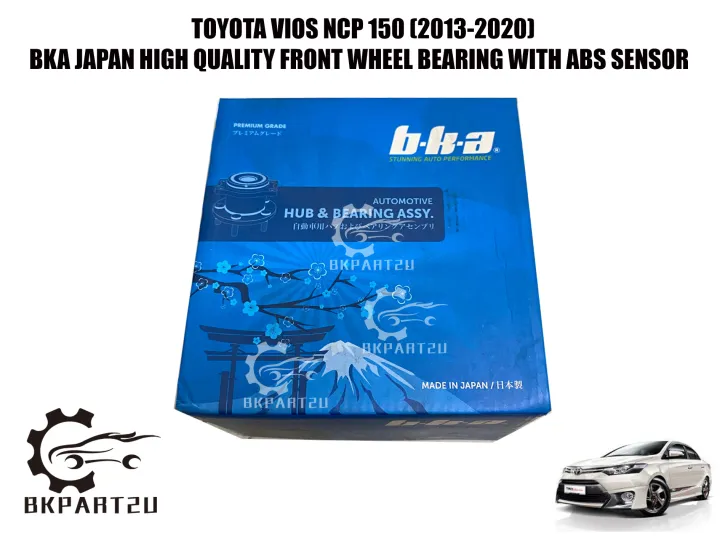 Toyota Vios Ncp 150 (2013-2020) Front Wheel With Abs Sensor Bearing ...