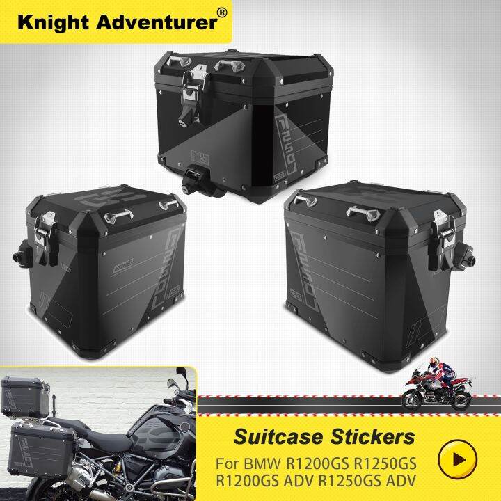 R1200GS/R1250GS Adventure Motorcycle Aluminum Side Box Trunk Decal 40 ...