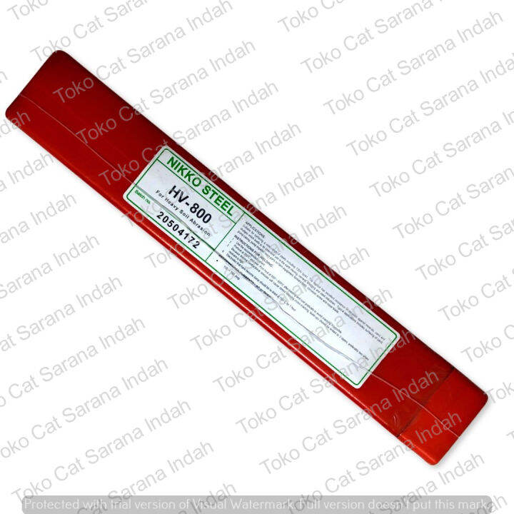 KAWAT LAS HV-800 NIKKO STEEL 3,2 MM 1 PACK 5KG LAS PERMUKAAN KERAS ...