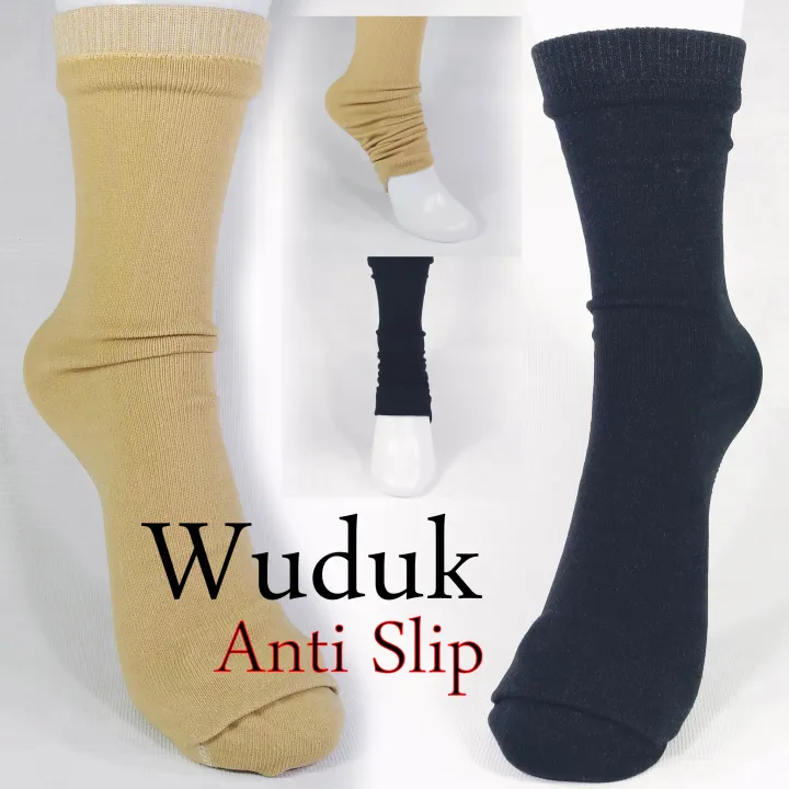 Stokin Wuduk Panjang Anti Licin Stokin Solat Stokin Wuduk Wanita Anti ...