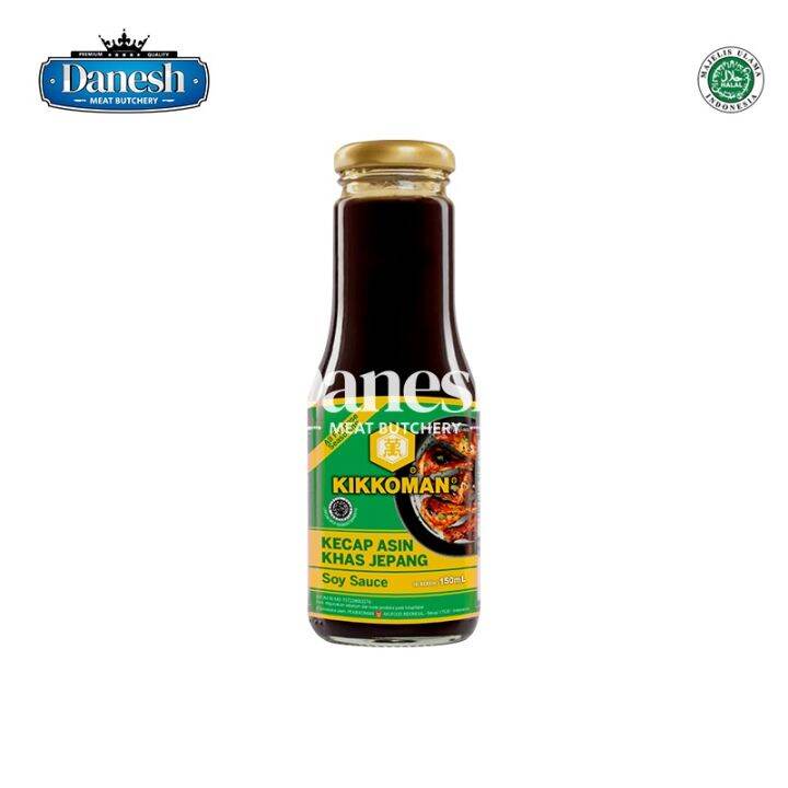 Kikkoman Soy Sauce Kecap Asin Khas Jepang 150ml Halal | Lazada Indonesia
