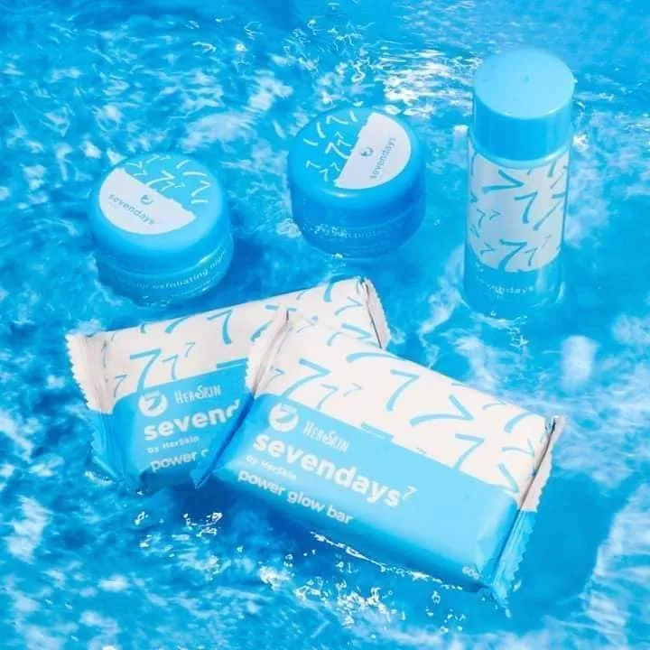 HerSkin Sevendays Seven Days 7 Days Power Exfoliating Set Intense ...