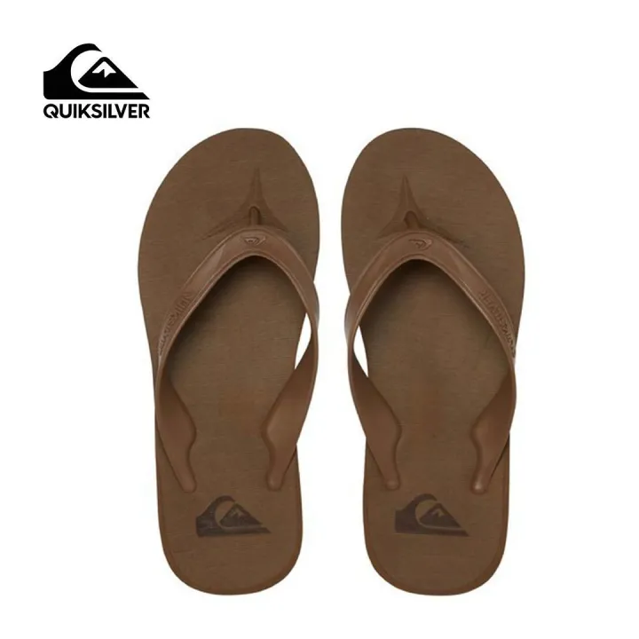 Quiksilver Mens Carver Il Deluxe Slippers (Brown) | Lazada PH