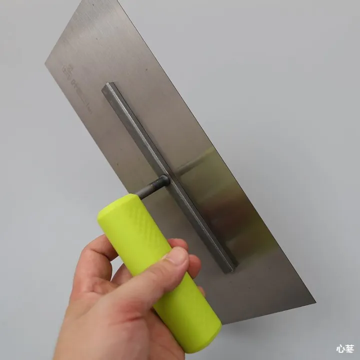 Rubber handle 110 * 300 mud board, cement tile worker's trowel, mud ...