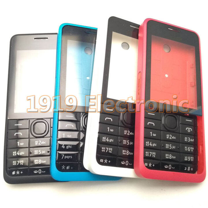 4 Color New Mobile Phone Housing Cover Case + English Or Keypad For ...