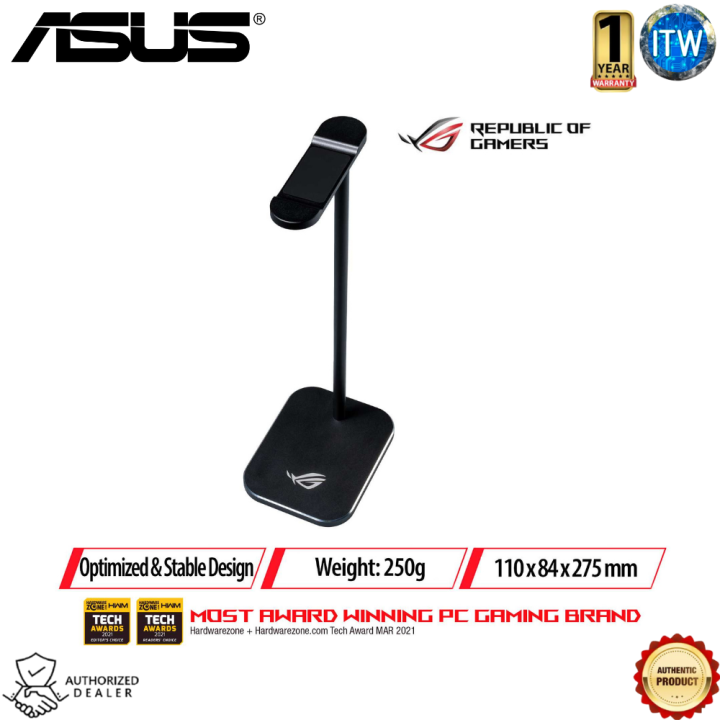 Asus ROG Metal Stand - Gaming Headset Stand | Lazada PH