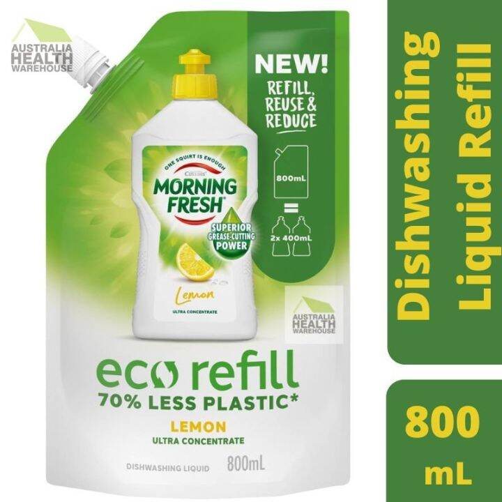 Morning Fresh Ultra Concentrate Lemon Dishwashing Liquid Refill Bag ...