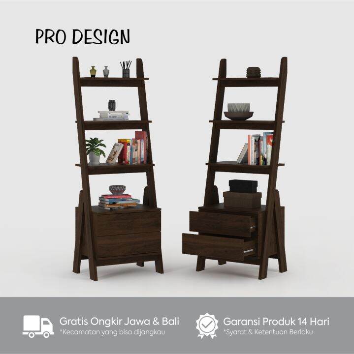 Pro Design Lambda Rak Display Dengan 2 Laci | Lazada Indonesia