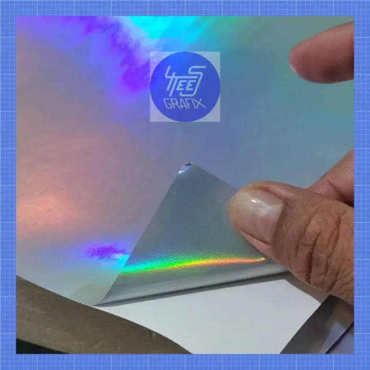 Holographic/Hologram Printable Vinyl Sticker Roll | Lazada PH
