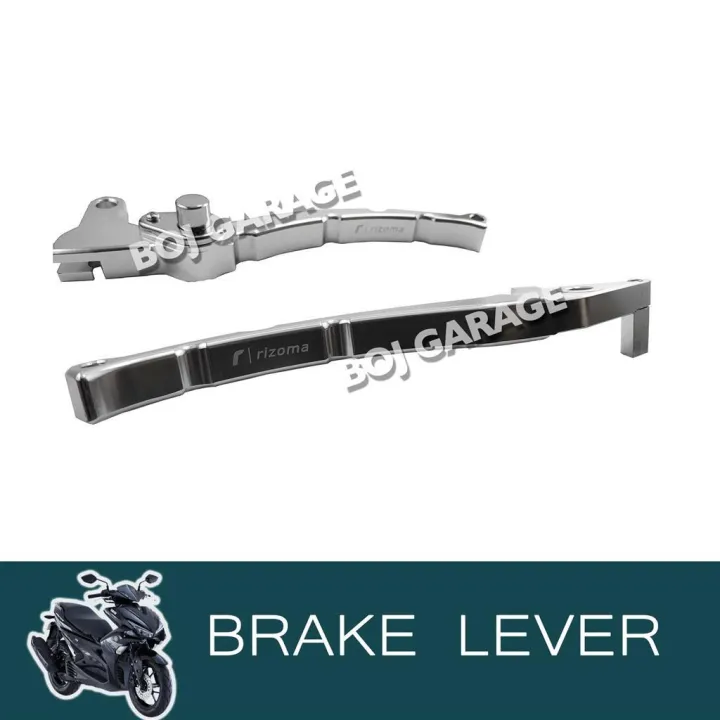 AEROX V1 AEROX V2 BRAKE LEVER *RIZOMA SILVER/CHROME | Lazada PH