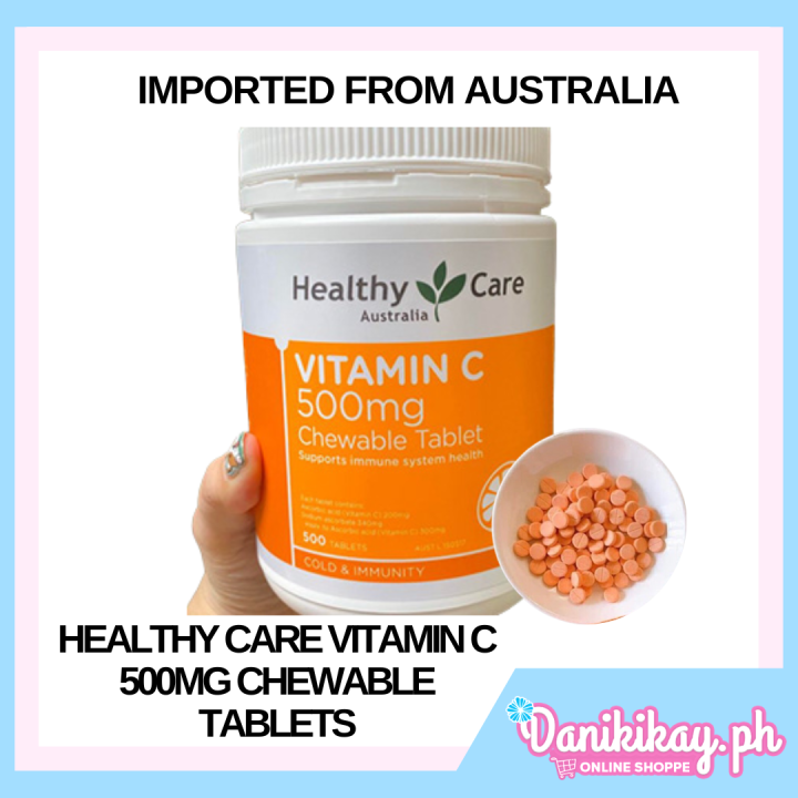 DANIKIKAY.PH IMPORTED FORM AUSTRALIA HEALTHY CARE VITAMINS C / 500MG ...