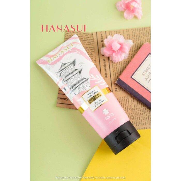 Hanasui Brightening Perfume Body Lotion Kesegaran sensasi Tokyo ...