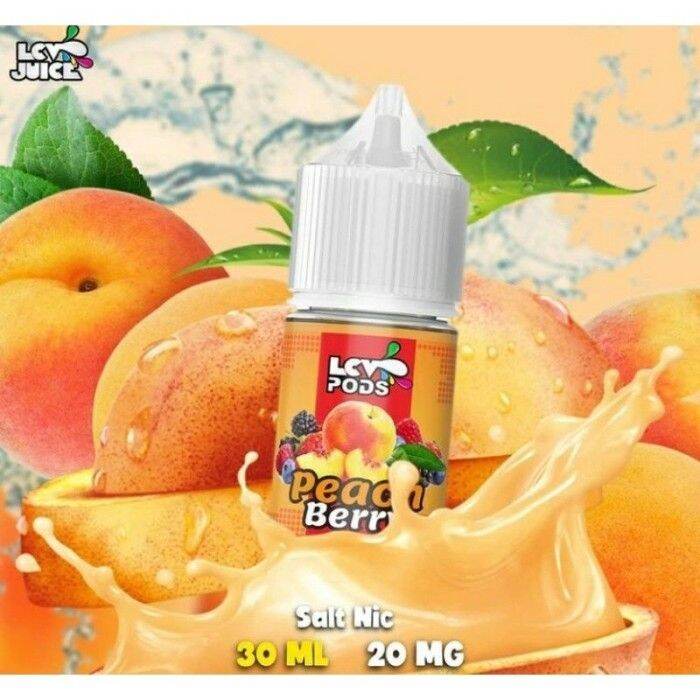 LCV Peach Berry Salt Nic 30ML by LCV Juice / Liquid Salt Nic | Lazada ...