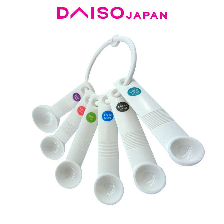 Daiso 6-pc Measuring Spoon Set | Lazada PH