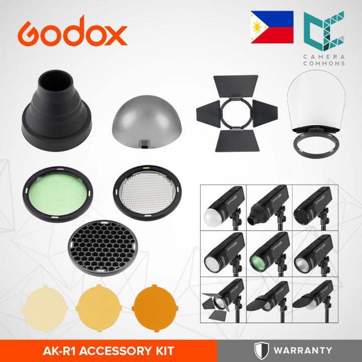 Godox AK-R1 Kit for Godox H200R Round Flash Head, AD200 Pocket Flash ...