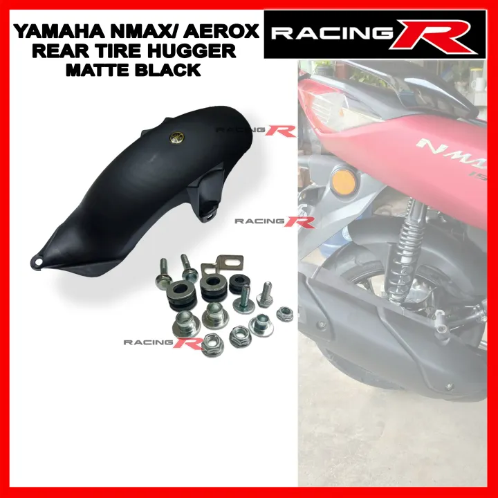Rear Tire Hugger for Nmax / Aerox - Matte Black Complete Set | Lazada PH