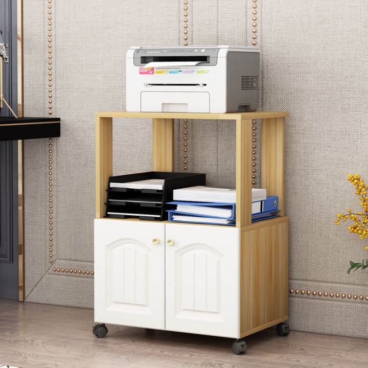 Office printer rack shelf desk copier storage European cabinets with ...