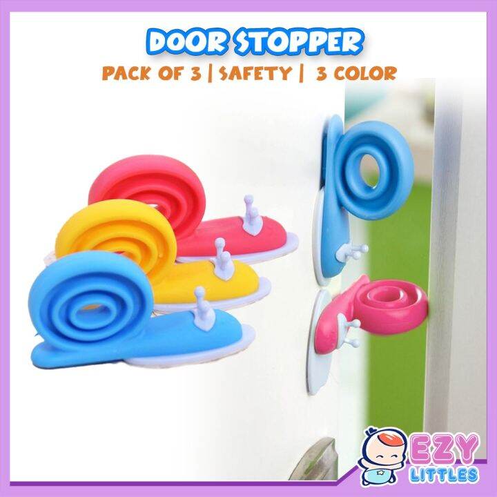 EZYLITTLES 3 piece/set Children Door Stopper Safety Guard Finger ...