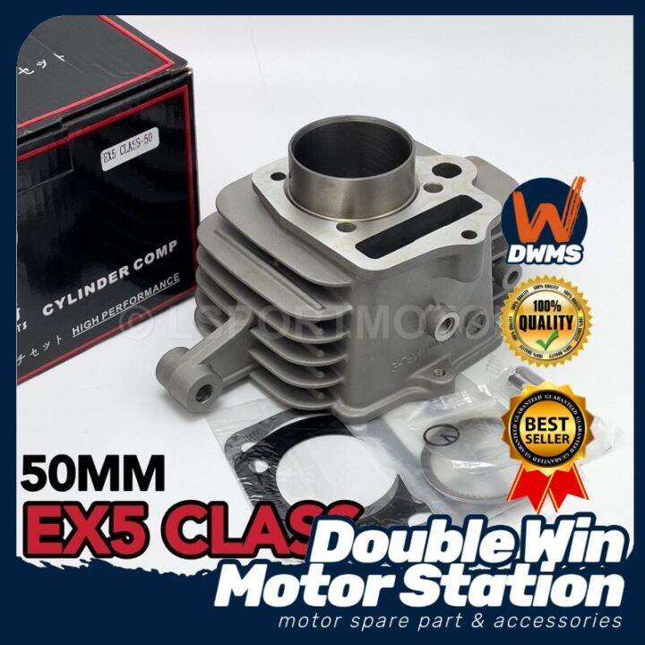 READY STOCK 🔥 HONDA EX5 CLASS 1 CYLINDER BLOCK ASSY - 50MM (STANDARD ...