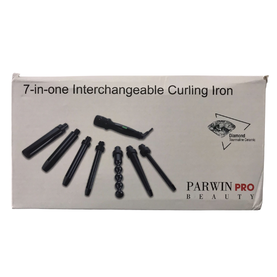 Parwin Pro Beauty 7-in-One Interchangeable Curling Iron 1 BOX | Lazada PH