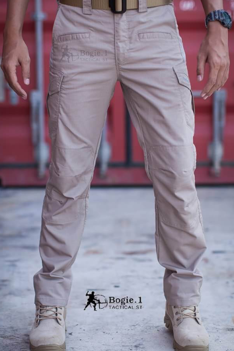 Bogie.1 กางเกงIX10 กางเกงTactical ลายก้างปลา กันน้ำแห้งไว เนื้อผ้ายืดหยุ่น ใส่สบายงานภาคสนาม (สี ...
