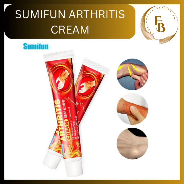 Sumifun Arthritis Cream For Hand Wrist Thumb Finger Pain Relief Muscle ...