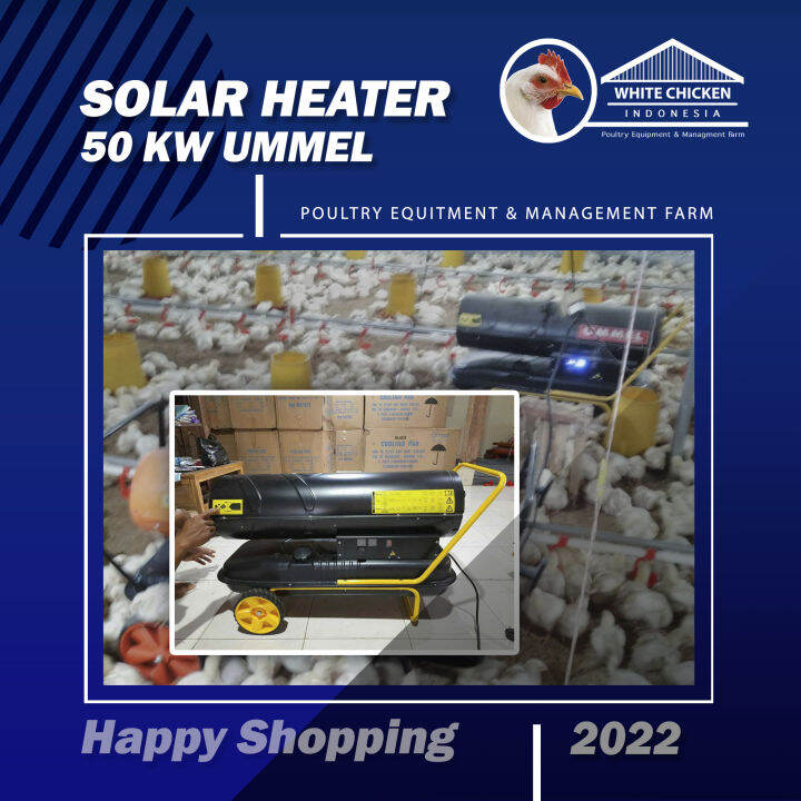Heater Solar UMMEL 50 KW Pemanas Kandang Ayam Broiler DOC | Lazada ...