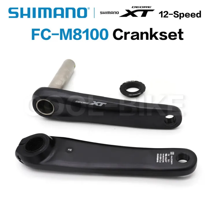 [Free shipg]Shimano Deore XT FC M8100 Crank 1x12 speed MTB Crank Arm Set FC-M81000 1,170mm 175mm ...