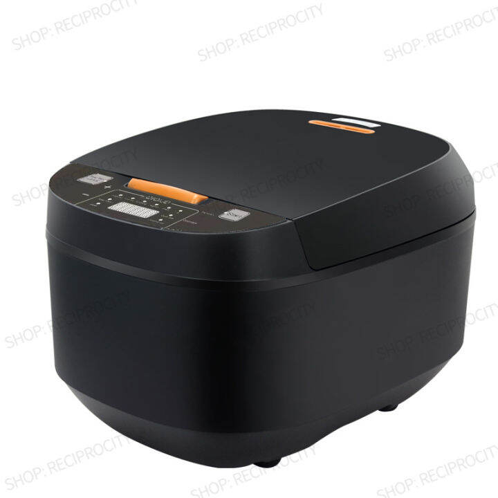Rice cooker 5L, multi-function rice cooker, mini rice cooker, 24-hour preset timer, non-stick ...