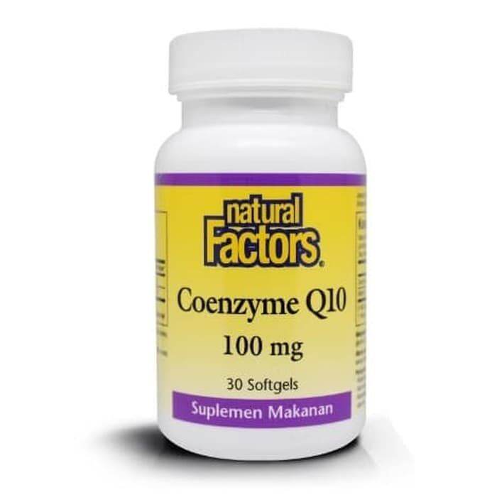 Natural Factors Coenzyme Q10 100mg 30 softgels - 100% Original | Lazada Indonesia