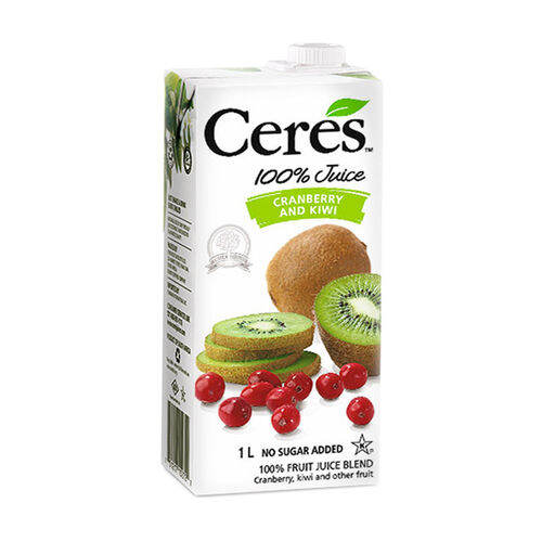 Ceres Cranberry and Kiwi 100% Fruit Juice Blend 1L | Lazada PH