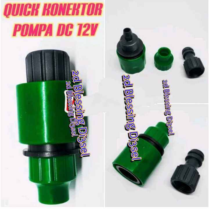 Conector Nipel niple Nepel Konektor Pompa DC Pompa Steam Cuci Motor ...