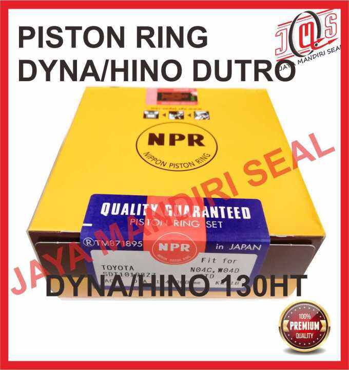 RING SEHER PISTON DYNA / HINO DUTRO 130 HT 130HT | Lazada Indonesia