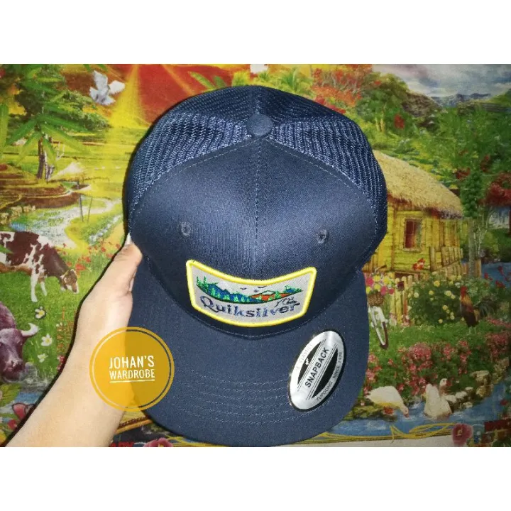QUICKSILVER CAMOUFLAGE snapback net cap high quality | Lazada PH