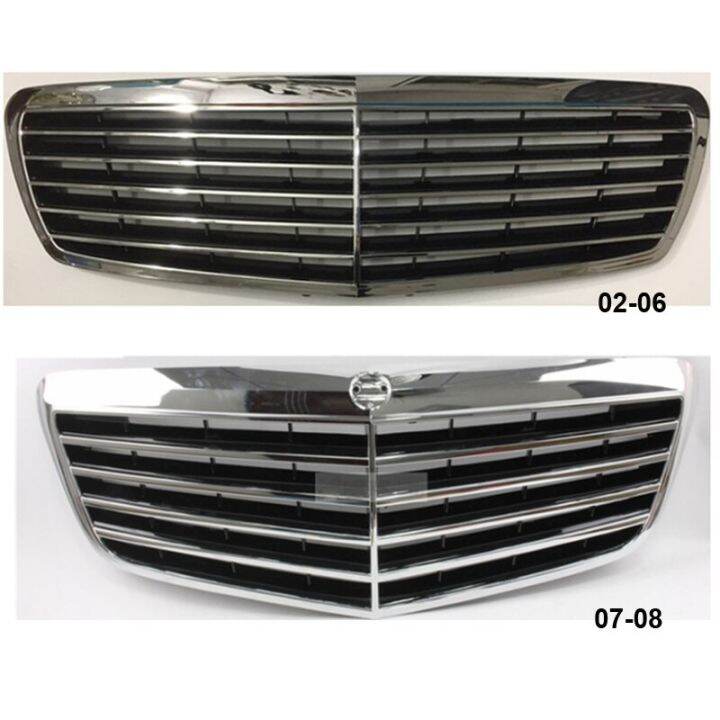 ตะแกรงกันชนหน้ากระจังสำหรับ Mercedes-Benz W211 E200 E220 E240 E260 E320 E300 | Lazada.co.th