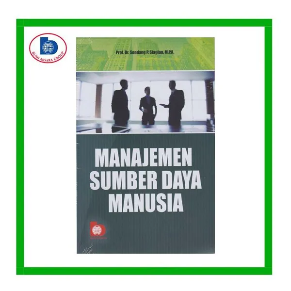 Buku Manajemen Sumber Daya Manusia Sondang Siagian | Lazada Indonesia Buku Manajemen Sumber Daya Manusia Sondang Siagian | Lazada Indonesia
